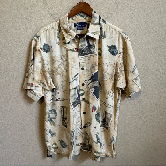 Polo Ralph Lauren | Shirts | Vintage Polo Ralph Lauren Ernest Hemingway ...